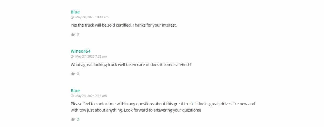 2003 Dodge Ram 3500 ST Long Box Cummins Diesel Dually 4WD Comments 1